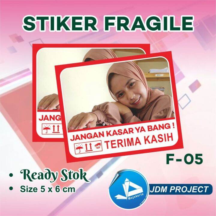 [COD] STIKER FRAGILE STICKER PECAH BELAH LUCU UNIK [10PCS] | Lazada ...