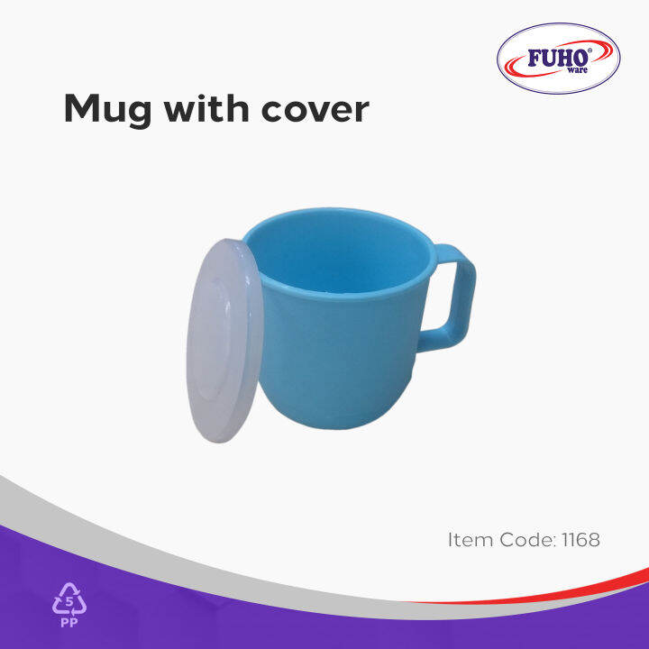 FUHO Mug with Cover/ Plastic Cup | Lazada PH