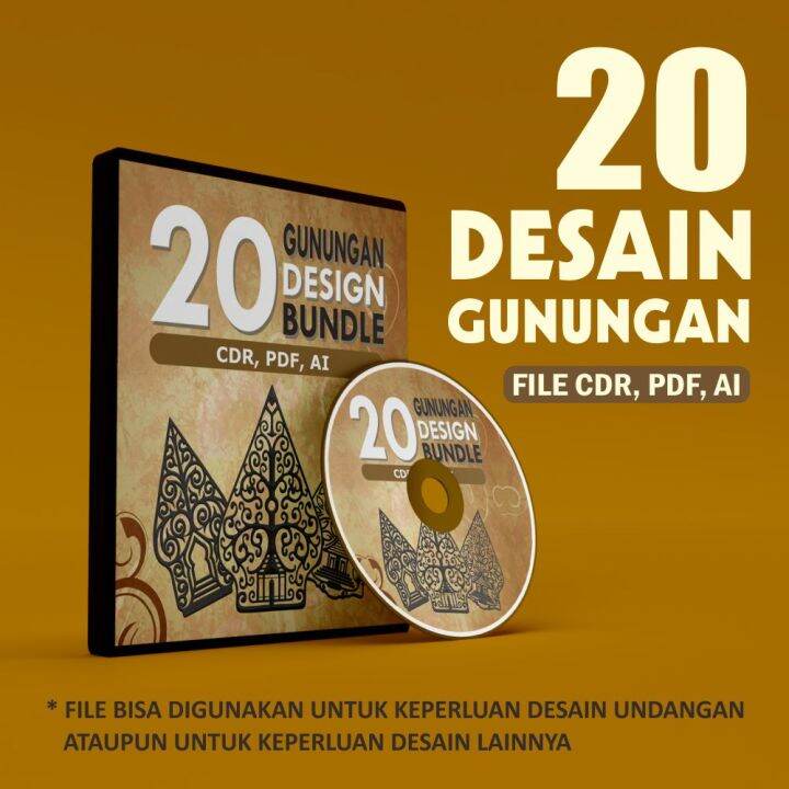 DESIGN GUNUNGAN WAYANG - FILE CDR | Lazada Indonesia