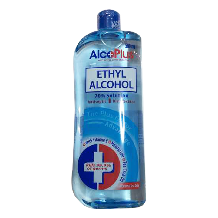 Monstermarketing Alcoplus Ethyl Alcohol 70% Solution 500ml | Lazada PH
