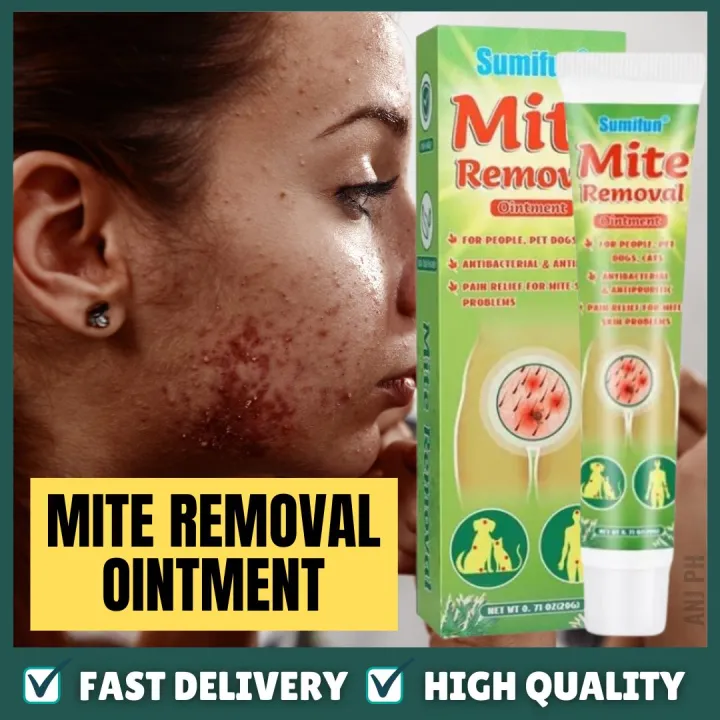 SUPER TRENDING Sumifun Mite Removal Cream Remove Scabies Pubic Lice ...