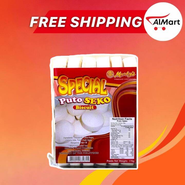 MARKYS ORIGINAL PUTO SEKO (18 PIECES PER PACK) (190 GRAMS) | Lazada PH