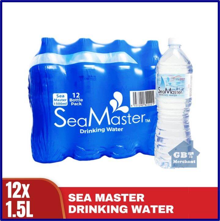 SeaMaster Drinking Water Air Minum Sea Master 1.5L x 12 Bottles | Lazada