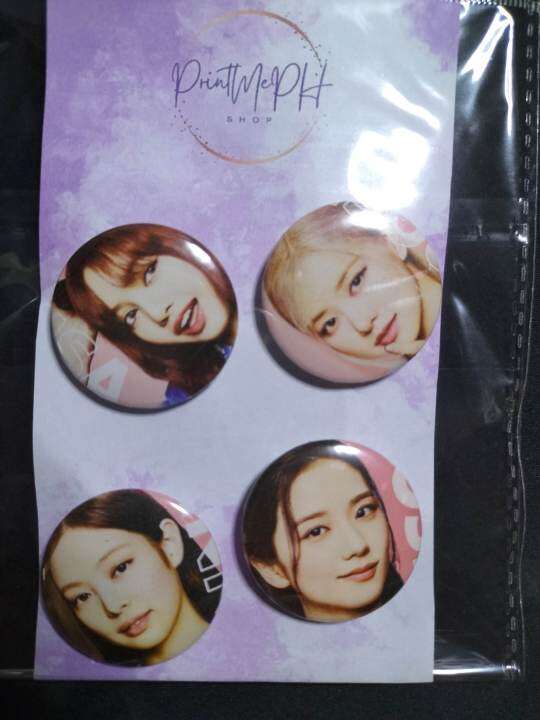 Fan-made KPop Idols Mini Button Pins Set Blackpink | Lazada PH