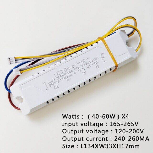 LED Driver 3 Color Adapter For LED Lighting Non-Isolating Transformer ...