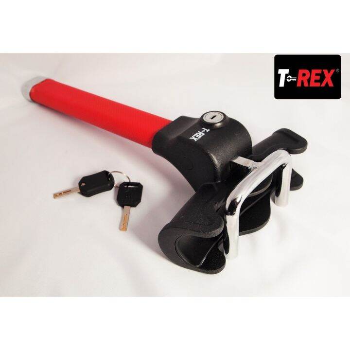 T-REX - CM1930L - Steering Wheel Lock Car Security Lock, Anti Theft ...
