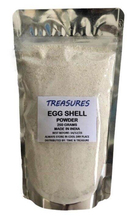 Treasures Egg Shell Powder - Rich In Calcium - 100% Pure From India ...