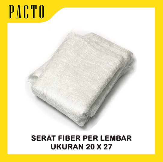 Satuan Serat Fiber Aquaproof Fiberglass Matt Serat Fiber Ecer 1 Lembar ...