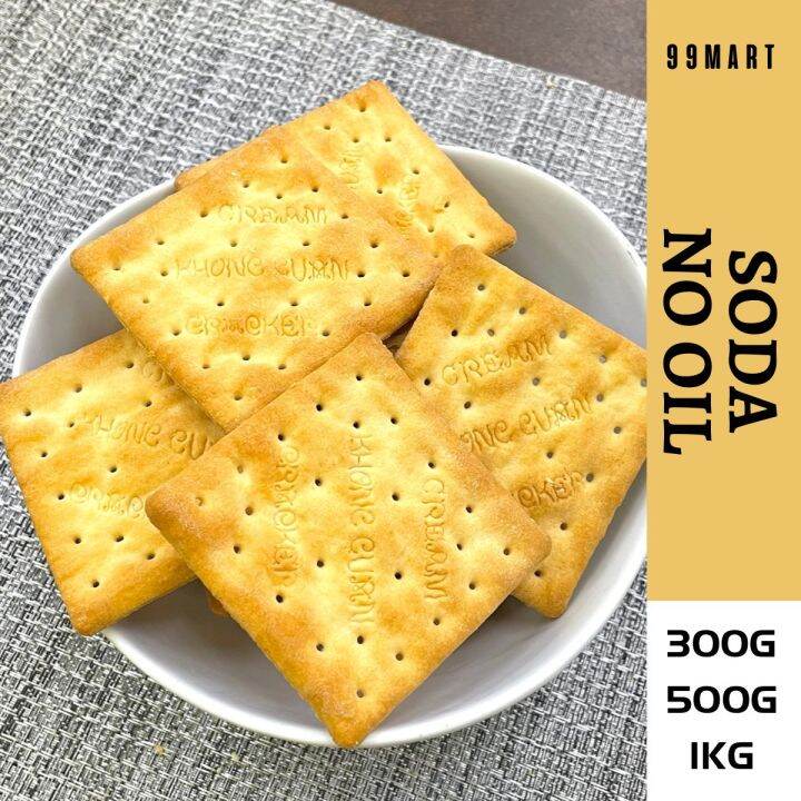 [ Biskut Timbang ] - Khong Guan Biskut Cream Cracker - 300g / 500g ...