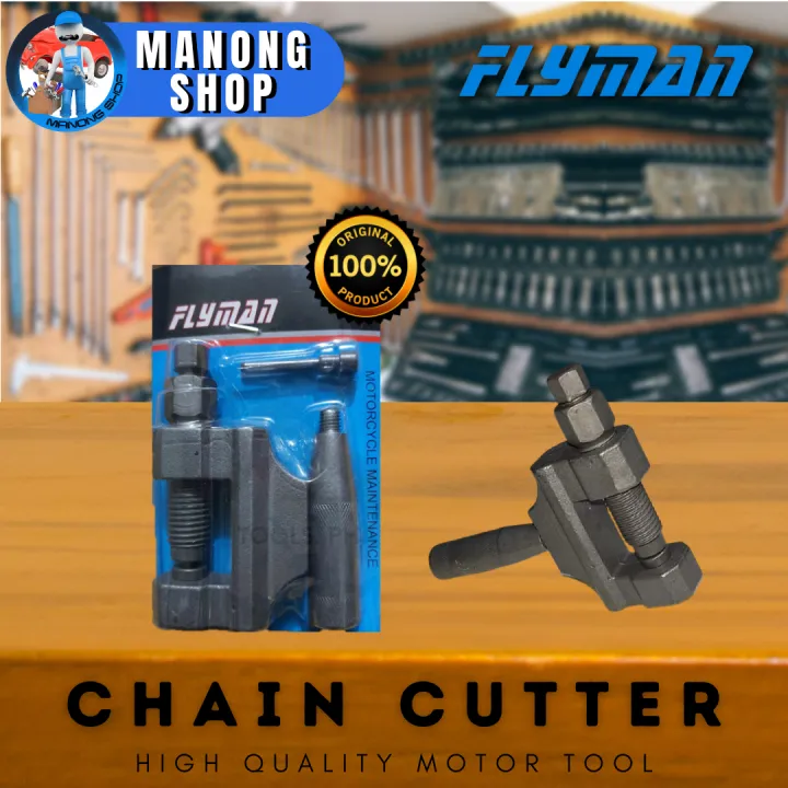 Manong Shop Flyman Heavy Duty Chain Cutter With Extra Pin Pangputol Ng Kadena Mechanics Tool ...