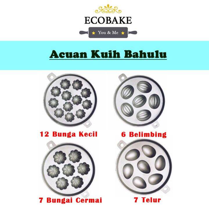 Acuan kuih Bahulu /Bahulu mould Aluminium Bulat | Lazada