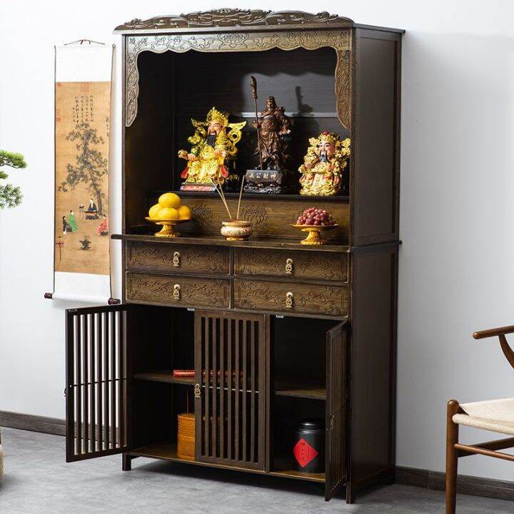 Buddha Shrine Clothes Closet Altar Household Buddha Cabinet Altar ...