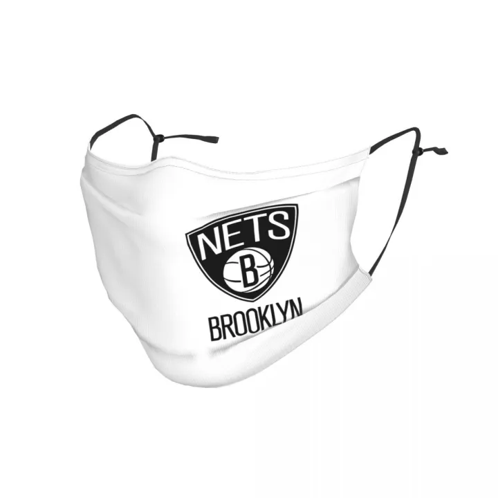 NBA Brooklyn Nets Logo Adults Cool Dust Proof Face mask1 Breathing ...