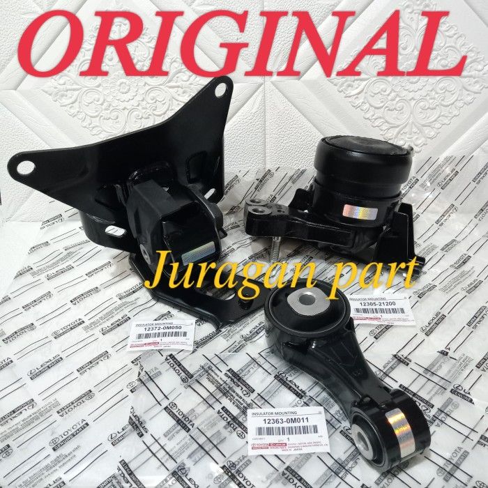 engine mounting set Toyota Yaris new Vios gen2 gen 2 manual original ...