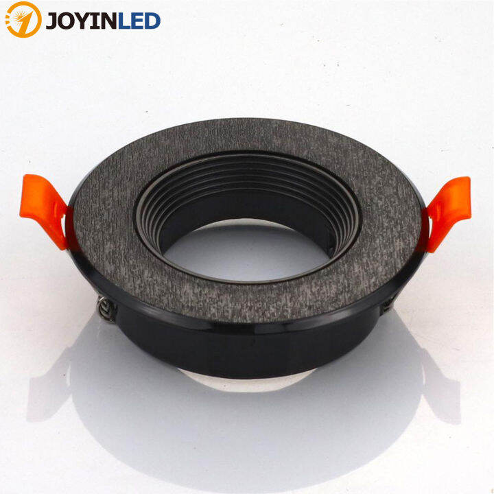 Plastic Round Square Adjustable LED Recessed Ceiling Down Light Fitting ...