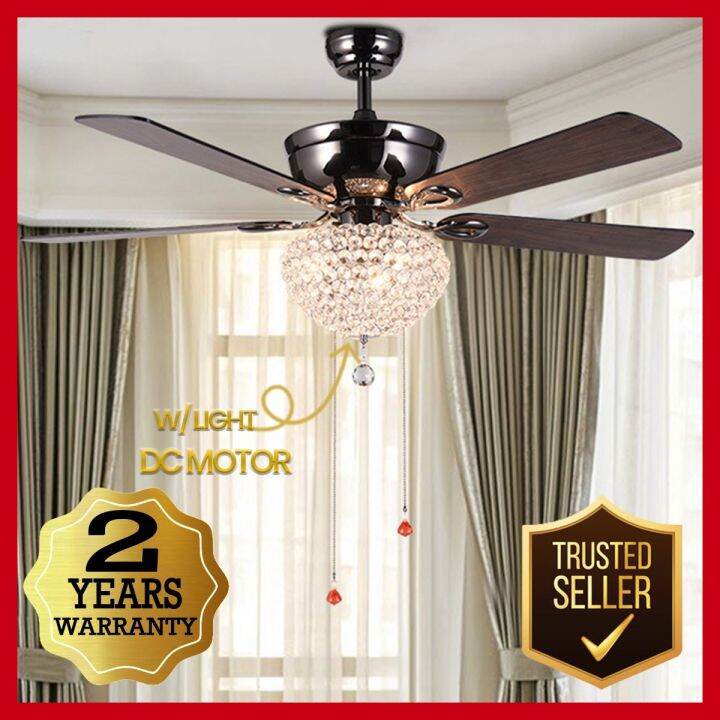 MYKE CG-5234-2 Ceiling Fan (52") (Bronze) (Bulb Not Included) (2 yrs ...