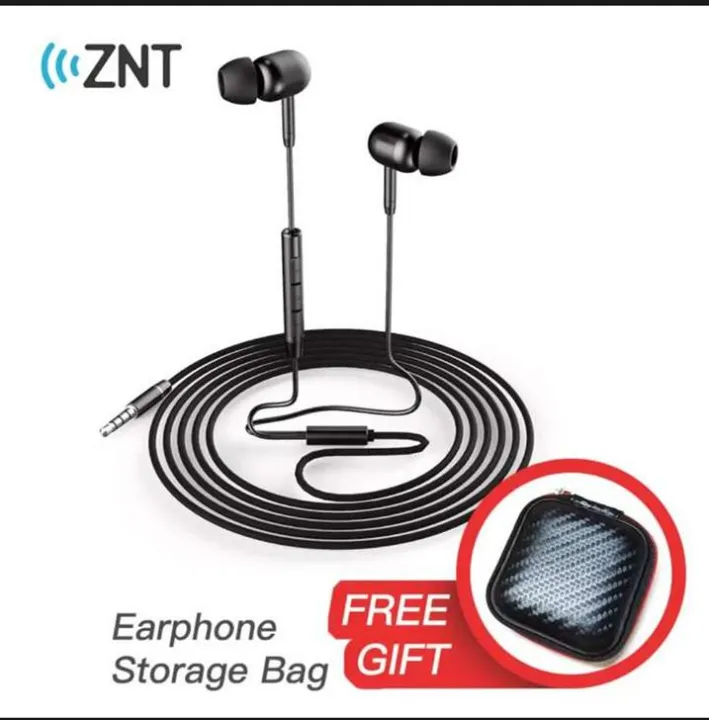 Stereo ZNT R664 In-Ear HIFI Sound Quality Wired TPE No Ear Pain ...