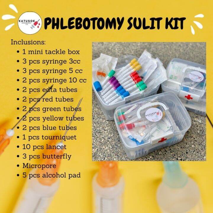 COD Affordable Phlebotomy Kit for Medtech Students | Lazada PH