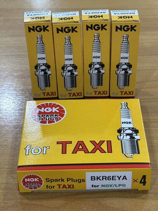 NGK หัวเทียน For Taxi และรถทั่วไป BKR6EYA11 for NGV/LPG (แพ็ค 4 หัว) | Lazada.co.th