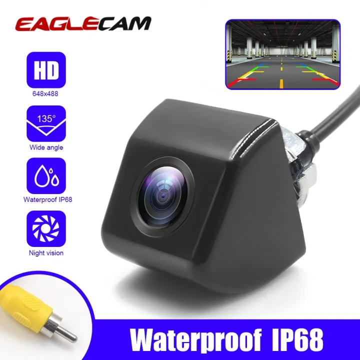Car Rear View Camera Reverse Universal HD Color Image Video Night ...