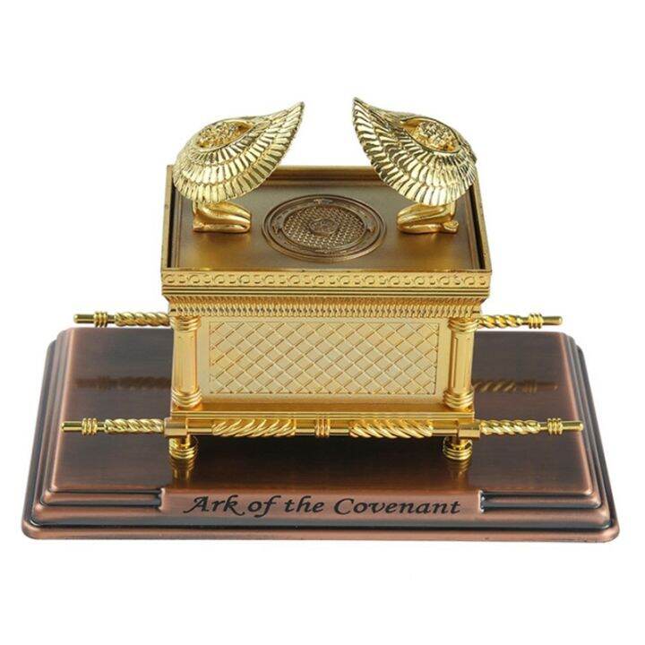 [Sirola] The Ark of the Covenant Replica Statue Gold Plated With Ark ...