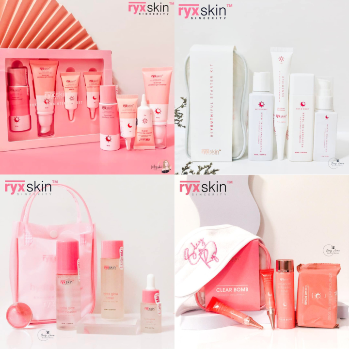 RYX SKIN SETS | Pore Care Defense | Clearbomb | Poreless Maintenance ...