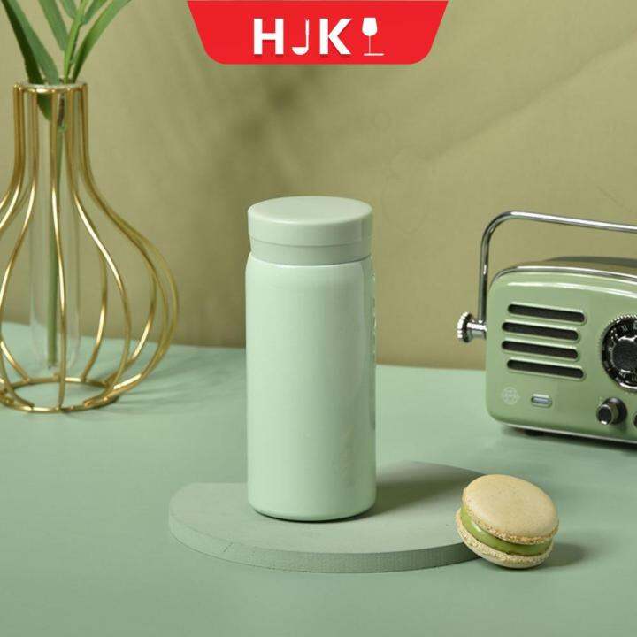 HJKL 200มล./280มล. ถ้วยใส่กระเป๋าเหล็กสแตนเลสขนาดเล็กขนาดเล็กพกพาสะดวก ...