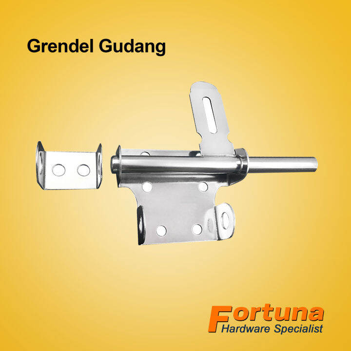Slot Pintu Gudang 6 Inci Stainless Sus 304 l Grendel Gembok Overpal ...