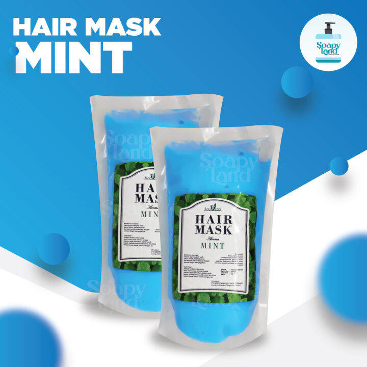 Hair mask Masker Rambut creambath spa ala salon/masker rambut/refille ...