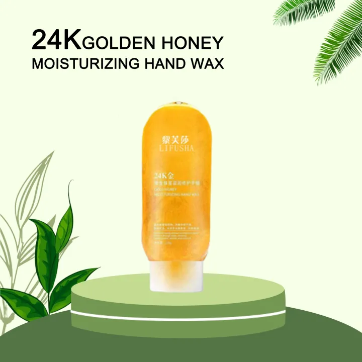 LIFUSHA 24K Gold Honey Hand Wax Moisturizing Hand Wax Whitening Skin ...