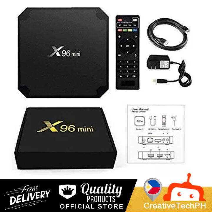 X96 Mini Smart TV Box with live 10,000 TV channels, Movies and Series ...