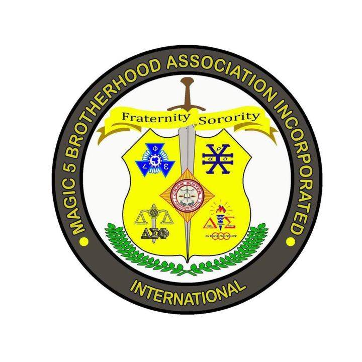 TRANSPARENT MAGIC FIVE FRATERNITY STICKERS (waterproof and scratchproof ...