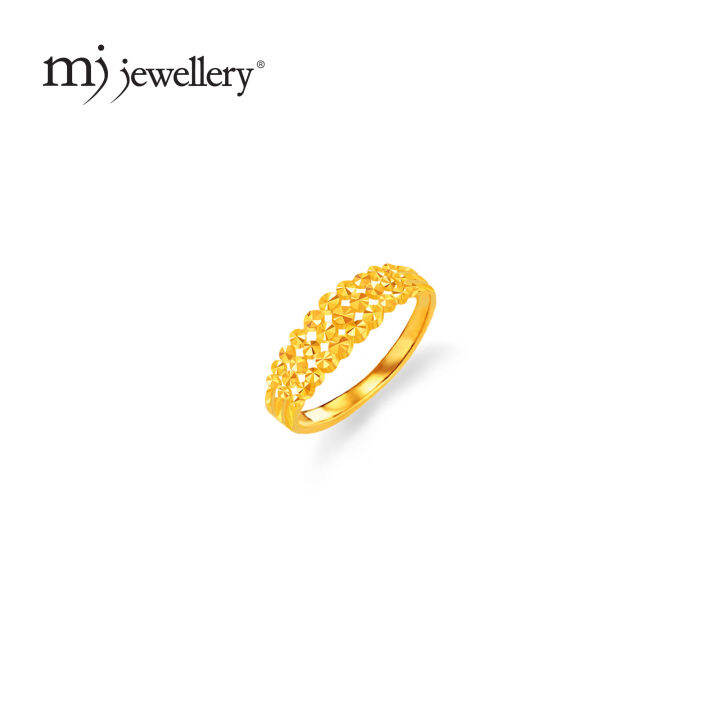 MJ Jewellery 375/9K Gold Rings C30 | Lazada