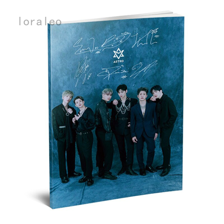 CMB kpop Astro Blue Flame มินิหนังสือภาพอัลบั้ม HD ถ่ายภาพโปสเตอร์รูป ...