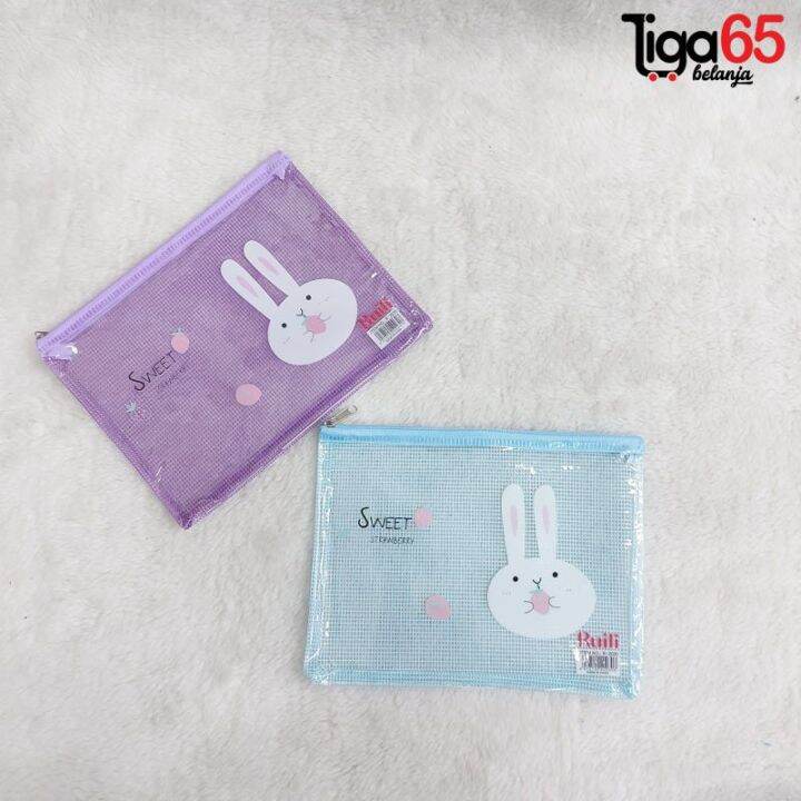 365 Map File Dokumen Organizer Map Kartun Map Mika Zipper A5 / MAP A5 ...