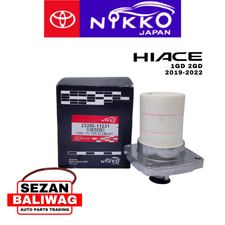 NIKKO JAPAN FUEL FILTER ELEMENT TOYOTA HIACE 2019-2023 23390-11231 ...