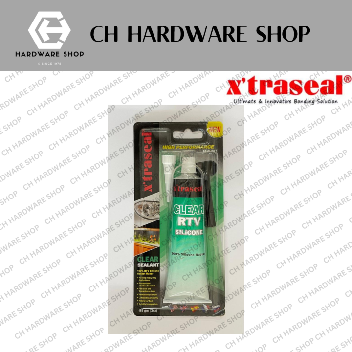 X'TRASEAL 85GM CLEAR SEALANT / X'TRASEAL 85GM SILICONE | Lazada