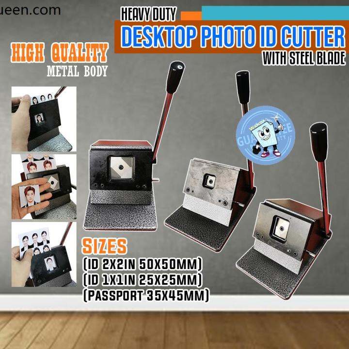 【READY STOCK】 Table Photo Cutter For ID - Die Photo Cutter for 1x1 2x2 ...