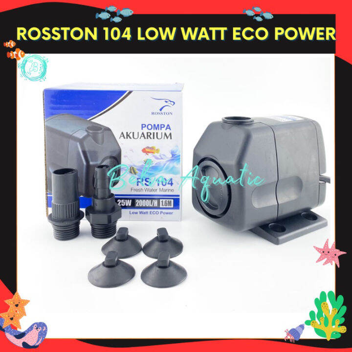 ROSSTON RS 104 LOW WATT ECO POWER Hemat Daya Listrik Pompa Air Celup ...