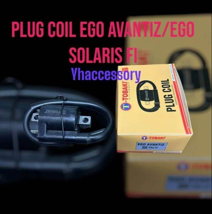 Plug Coil Ego Avantiz/Ego Solaris Jenama Tobaki Std | Lazada