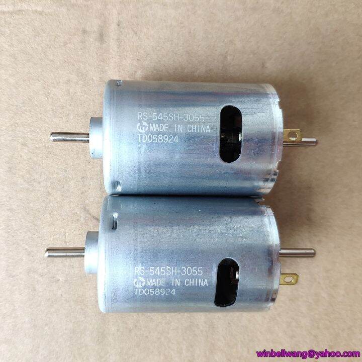 Mabuchi 545 Dc Motor Rs-545sh-3055 Double Output Shaft Dc12v-24v Large ...