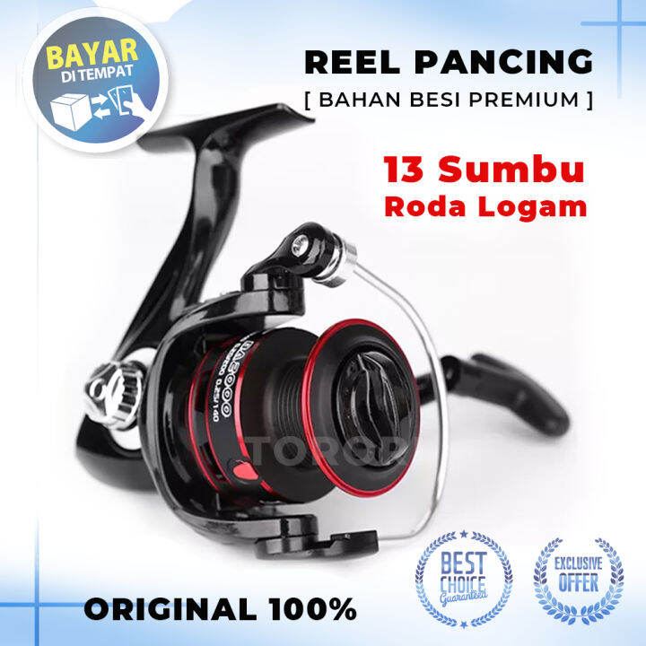[BISA COD] Metal Fishing Spinning Reel 13 Bearing Reel Pancing Ikan ...
