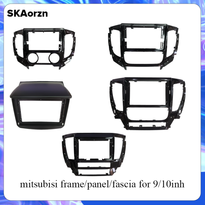 skaorzn 9inch 10inch for mitubishi montero strada frame panel fascia ...