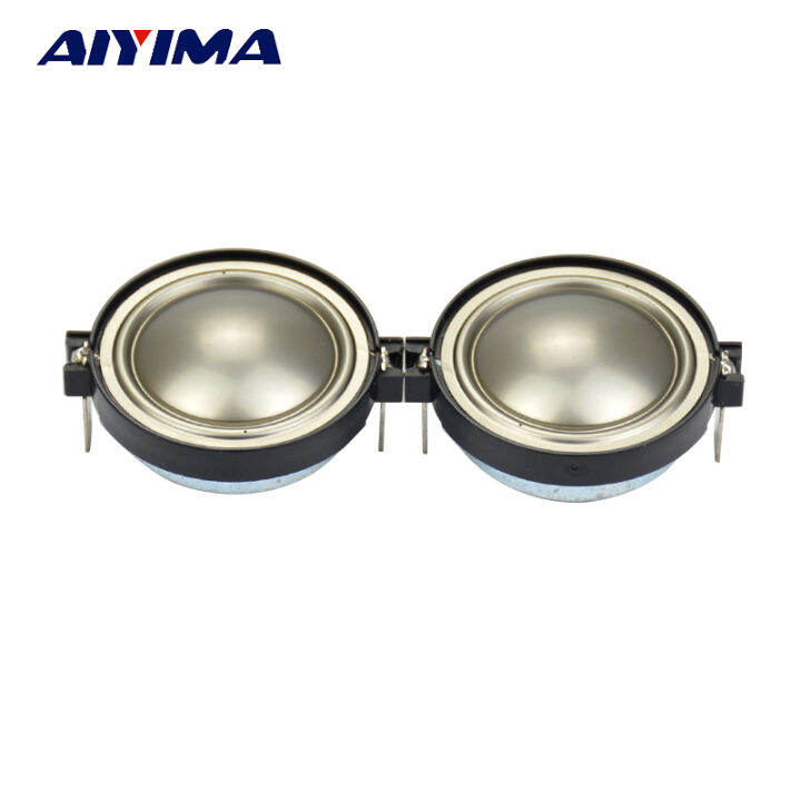 AIYIMA 2Pcs 1 Inch 4Ohm 20-30W Tweeter Speaker Treble Speaker Audio Loudspeakers For Car Audio ...
