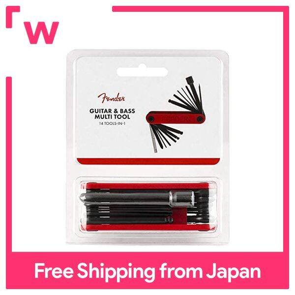 Fender Guitar & Bass Multi-Tool Guitar/Bass Multi-Tool Maintenance Tool ...