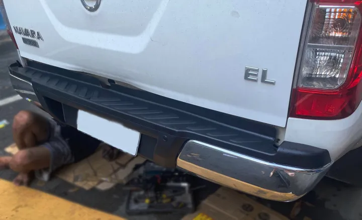 Nissan Navara NP300 2015 to 2021 Rear Stepbar Rear Bar | Lazada PH