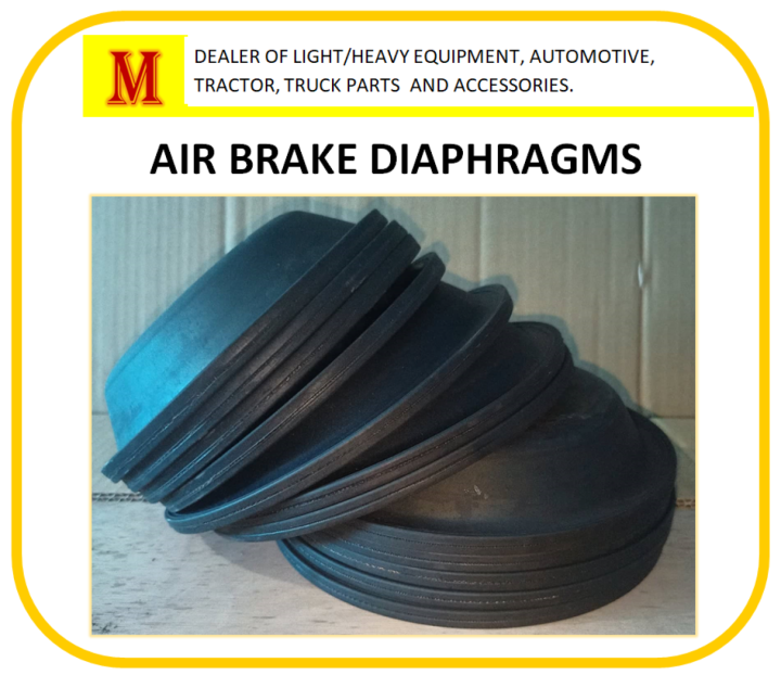 AIR BRAKE DIAPHRAGMS/ BRAKE CHAMBER DIAPHRAGMS TYPE 20, TYPE 24, TYPE ...