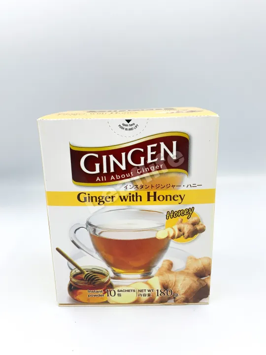 Gingen Ginger with Honey Tea 10 Sachets 180 g | Lazada PH
