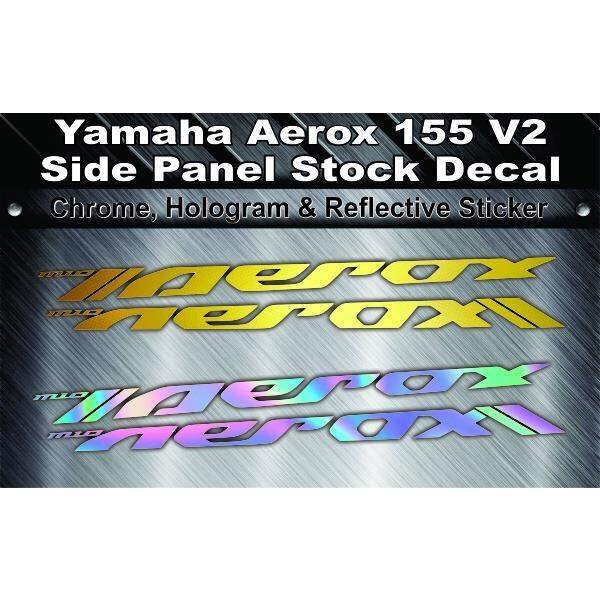 Yamaha Aerox 155 V2 Side Sticker/Decals (2pcs/ Set) | Lazada PH