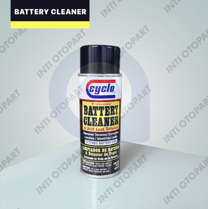 CYCLO Battery Cleaner Pembersih Kepala Accu Aki ORIGINAL 425g | Lazada ...